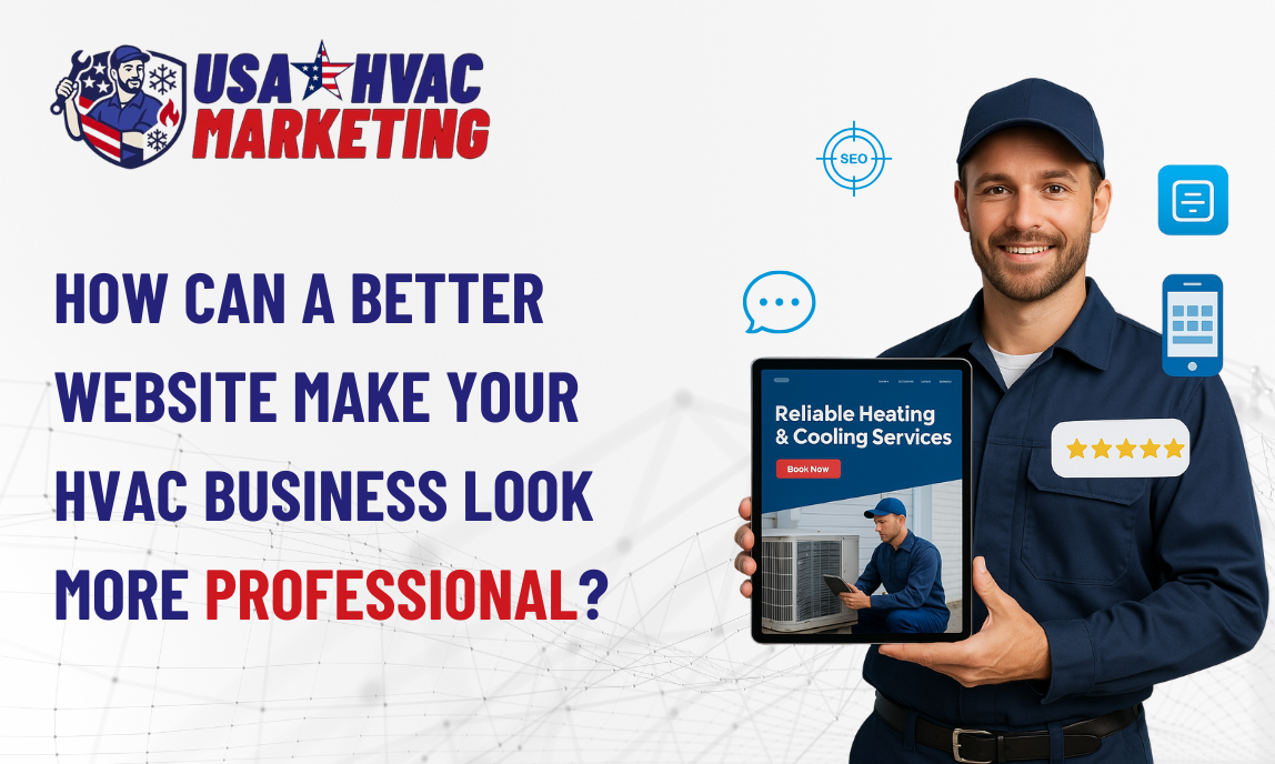 Better Website Design Makes HVAC Contractors Look Professional